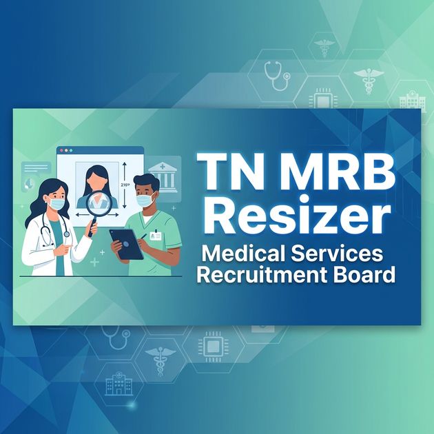 TN MRB Photo Resizer 2026 - Compress Photo & Sign
