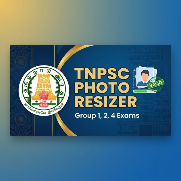 TNPSC Photo Compressor - Resize Photo & Sign Online